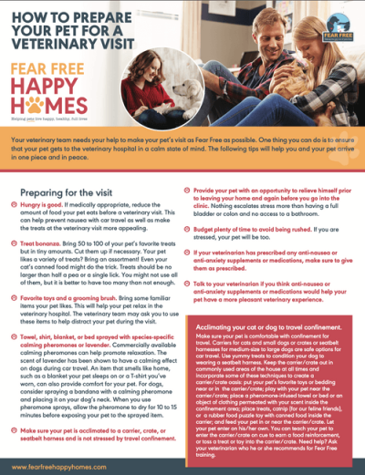 Pre-Appointment Checklist - Vet in Summerville | Cane Bay Veterinary Clinic